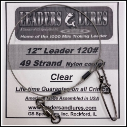 120# 49 Strand Steel Leader